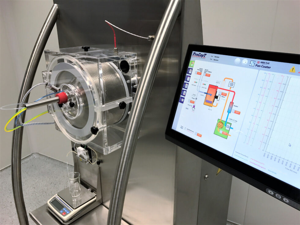 Pan Coater - PROCEPT - Particle Engineering Processing Equipment